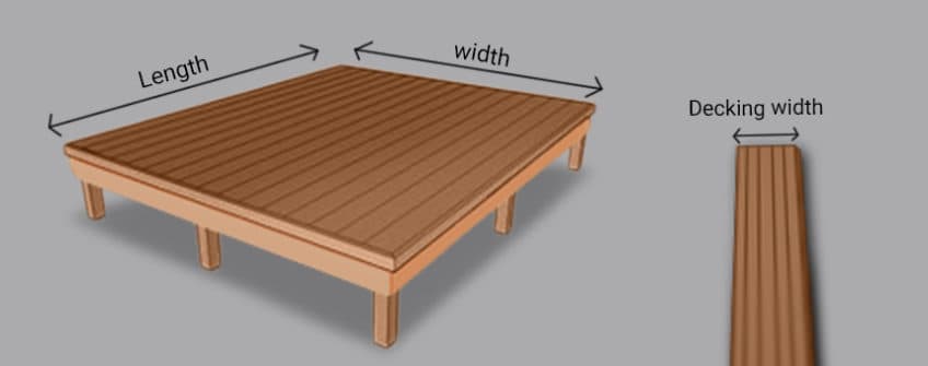 How much decking do I need? – Decking Calculator – FOCO Composite Decking